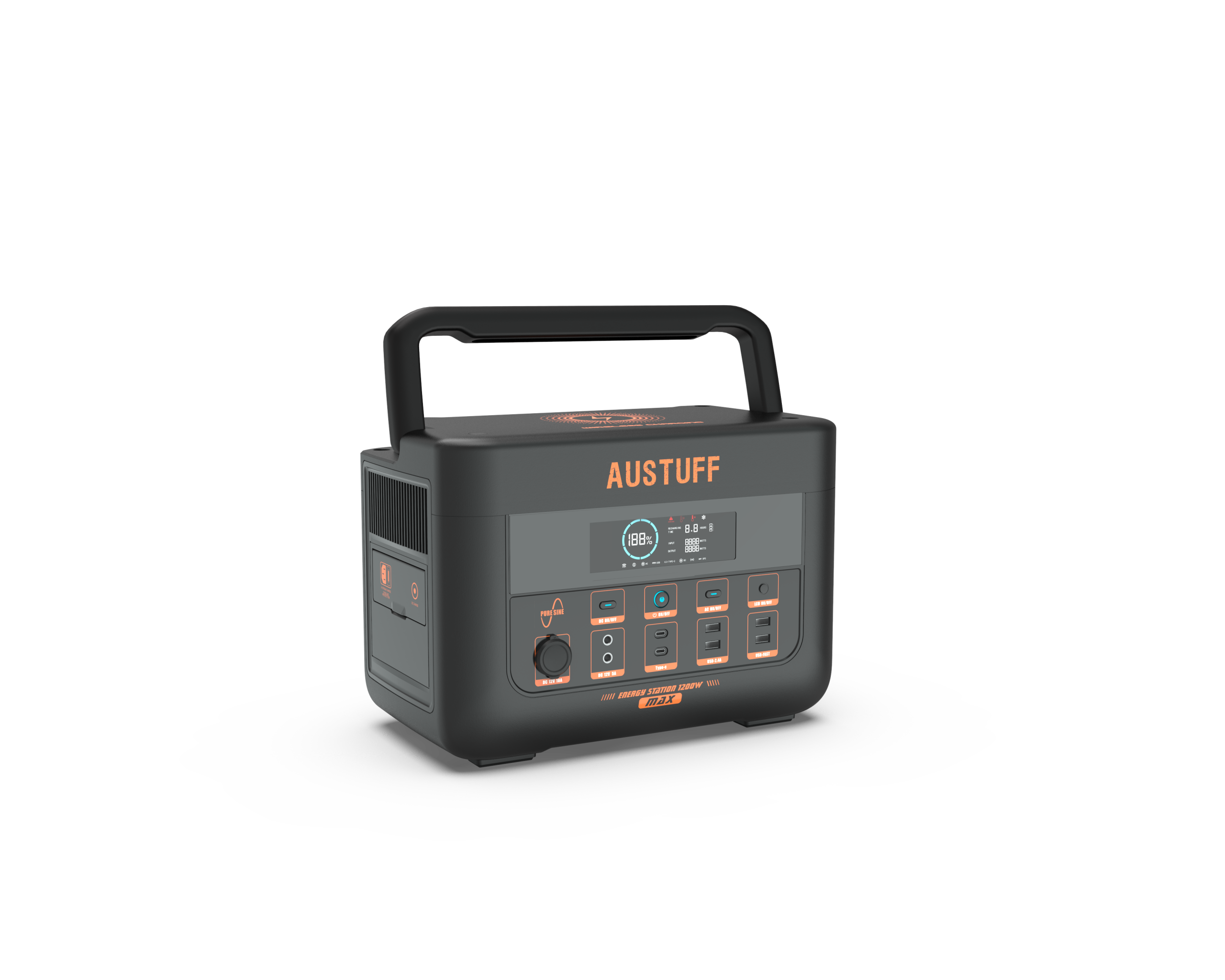 AusTuff 1200 POWER STATION - 1075Wh / 25.6V 42Ah (equivalent to 12.8V ...